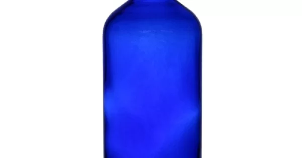 100ml - Mavi Dropper Cam Şişe